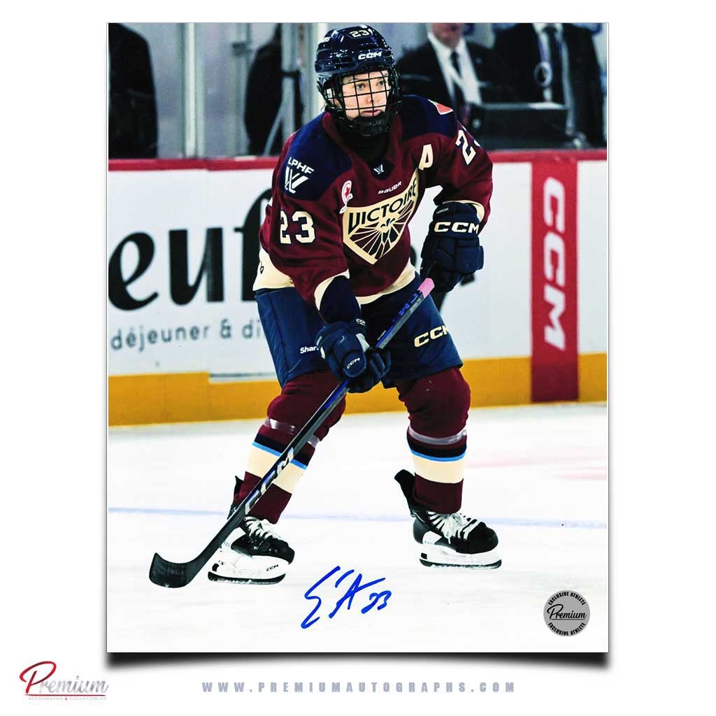 Erin Ambrose Montreal Victoire PWHL Signed 8x10 Photograph Focused ...