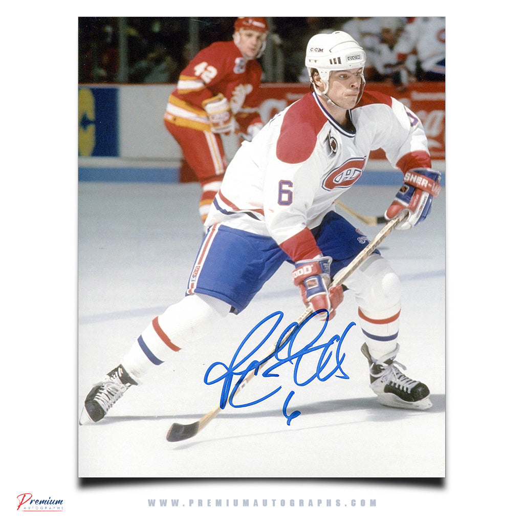 Russ Courtnall Montreal Canadiens Signed 8x10 Photograph Shot – Premium ...