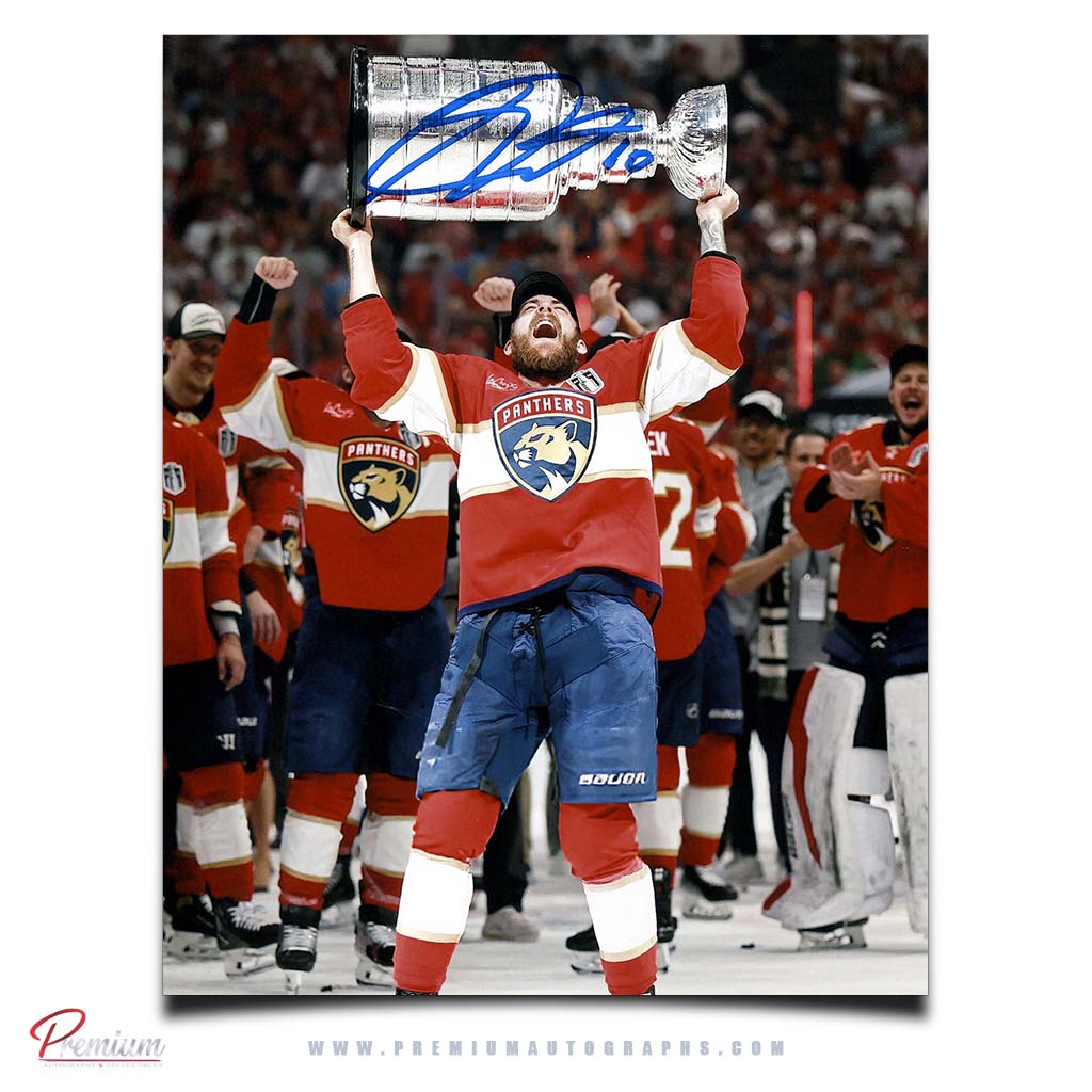 A.J. Greer Florida Panthers Autographed 8x10 Photograph Stanley Cup Ce ...