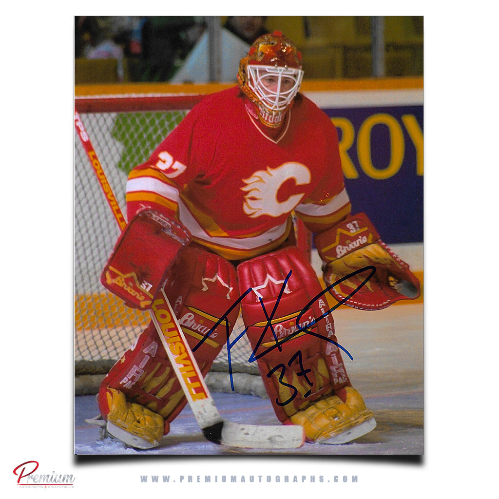 Trevor Kidd Calgary Flames Autographed 8x10 Photograph Top of the Crea ...