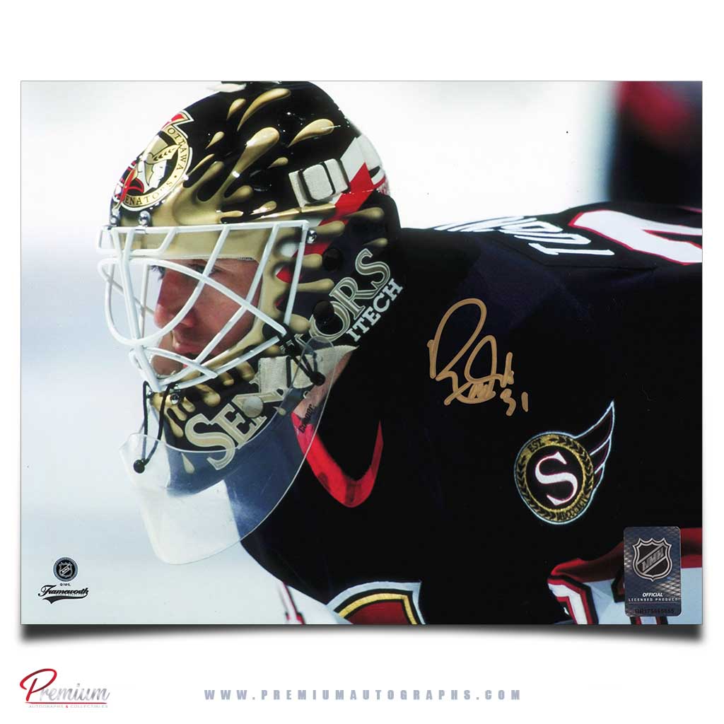 Ron Tugnutt Ottawa Senators Signed 8x10 Photograph Close Up – Premium ...